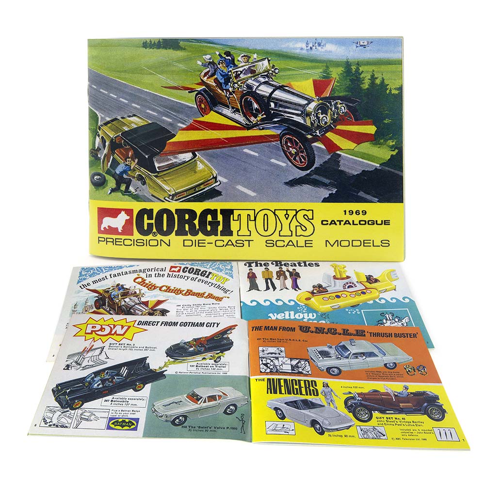 Authentic 48 page Reproduction 1969 Corgi Toys Catalogue – Corgi Model ...